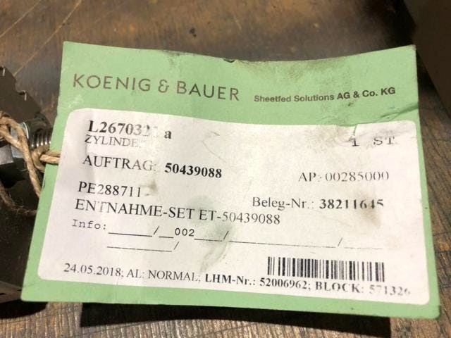 Used KBA KBA parts | PressCity