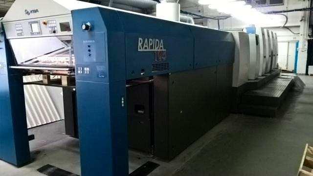 4 color Used KBA Rapida 105-4+L ALV2 year 2012 | PressCity