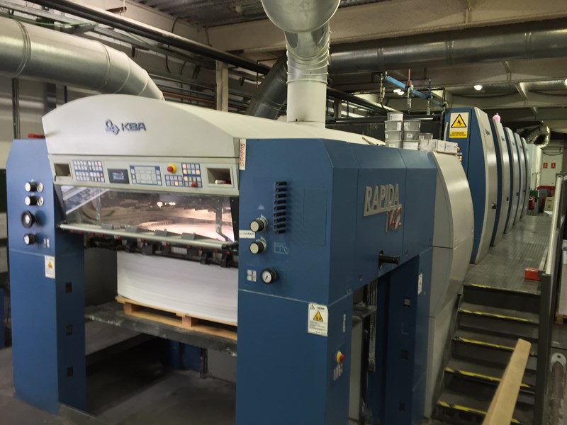 5 color Used KBA Rapida 142-5 year 2006 | PressCity