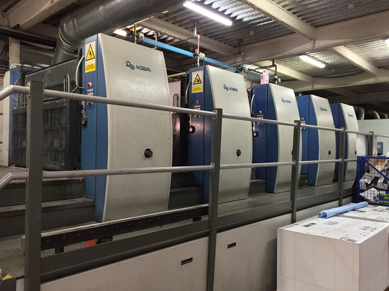 5 color Used KBA Rapida 142-5 year 2006 | PressCity