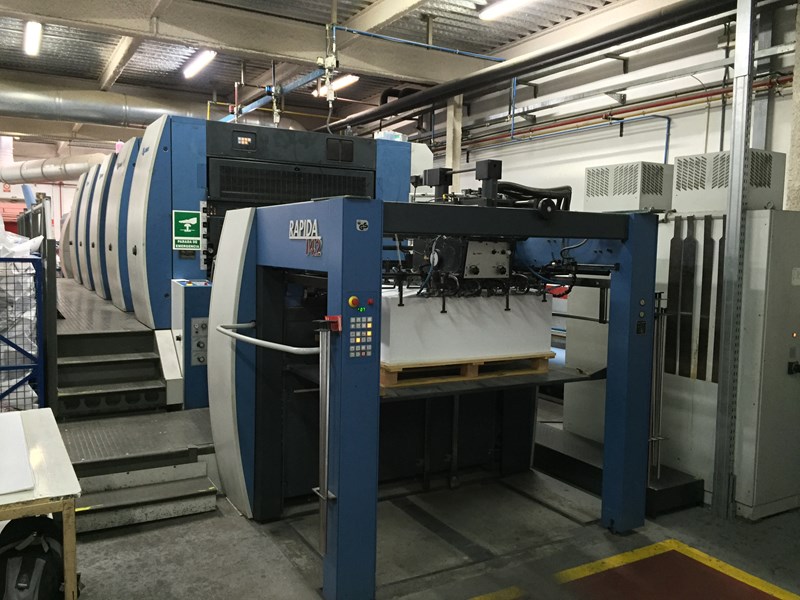 5 color Used KBA Rapida 142-5 year 2006 | PressCity