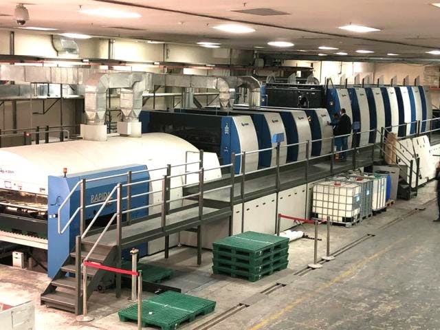 7 color Used KBA Rapida 185-7+L+T+T+L+T CX year 2010 | PressCity