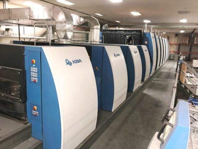 7 color Used KBA Rapida 185-7+L+T+T+L+T CX year 2010 | PressCity