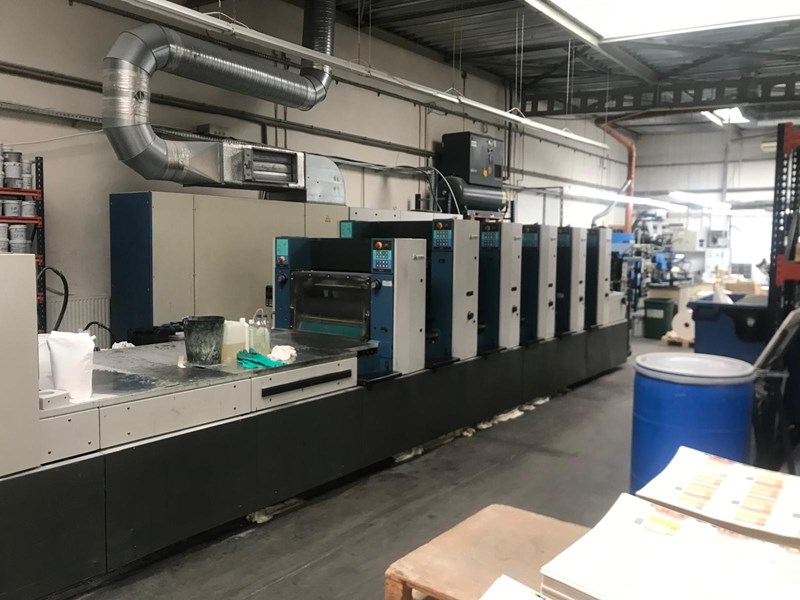 5 color Used KBA Rapida 74 with UV | PressCity