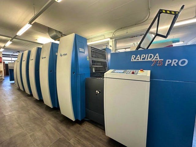 4 color Used KBA Rapida 75-4+L PRO year 2016 | PressCity