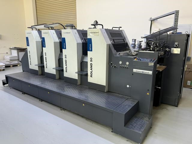 Manroland 50-4 HiPrint | Printing & Graphic Machinery Ltd