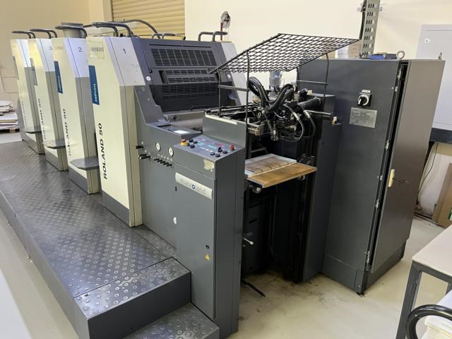 Manroland 50-4 HiPrint | Printing & Graphic Machinery Ltd