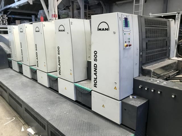 5 color Used Manroland R505 year 2007 | PressCity