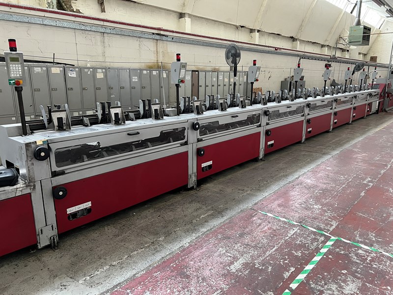 Used Müller Martini Bolero Perfect Binding Line year 2006 | PressCity
