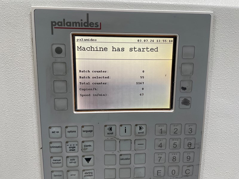 Palamides Alpha 700 plus | Printing & Graphic Machinery Ltd