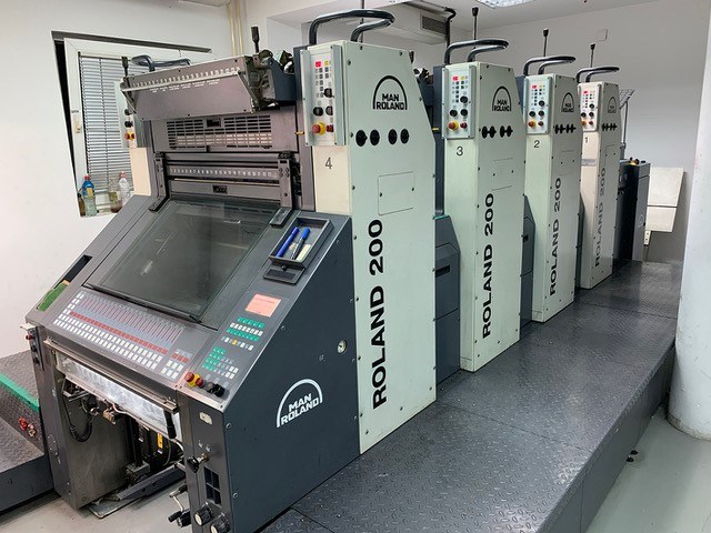 4 color Used Manroland R204 EOB year 2004 | PressCity