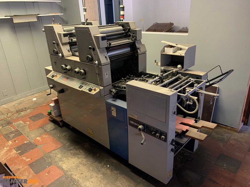 Used Ryobi 3302M 2 Color Printing Press | PressCity