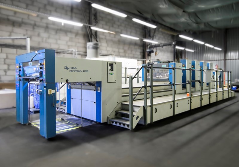 4 color Used KBA Rapida 105 4+L PWHA year 2003 | PressCity