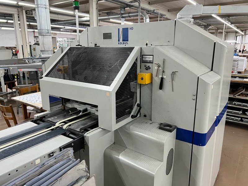 Used Kolbus three knife trimmer HD 142.P year 2004 | PressCity