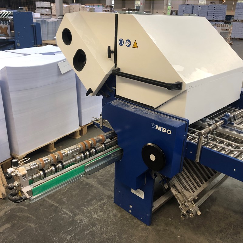 Used MBO folding machine T800/44+Z2+Palamides A700 year 2019 | PressCity