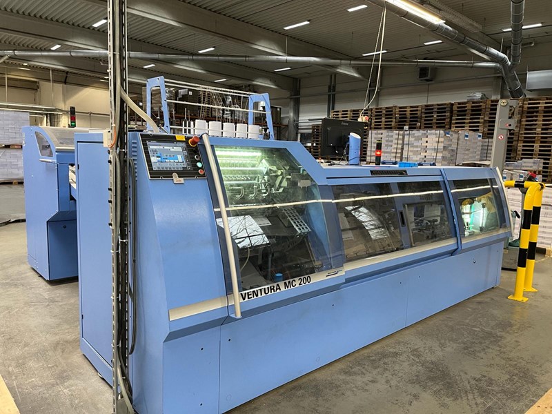 Used Müller Martini sewing machine Ventura MC year 2016 | PressCity