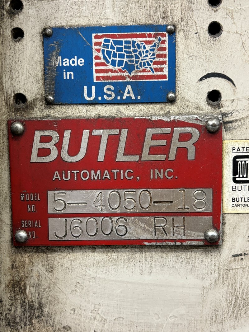 Used 1997 Butler 5-4050-18 Splicer year 1997 | PressCity
