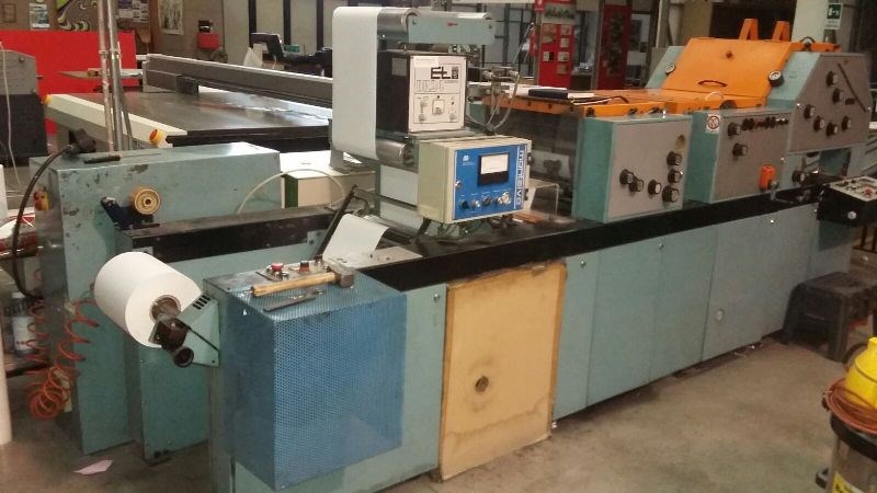 Used EDELMANN FORMALL V38 paper processor year 1987 | PressCity