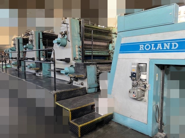 5 color Used Manroland 805+L year 1985 | PressCity