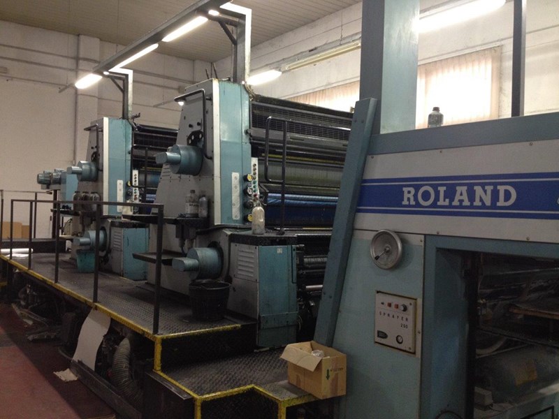 4 color Used MAN Roland 804 7B year 1984 | PressCity