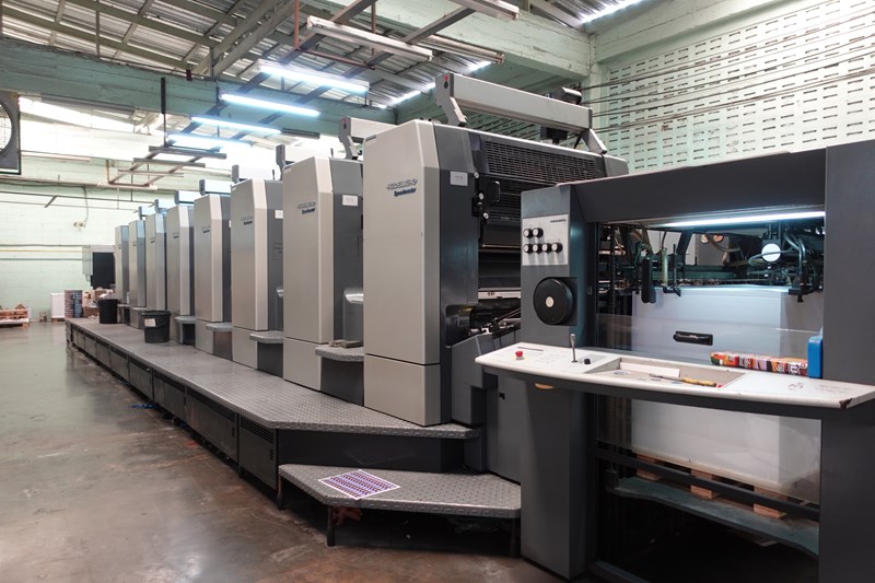8 color Used Heidelberg SM102-8P5-S year 2002 | PressCity