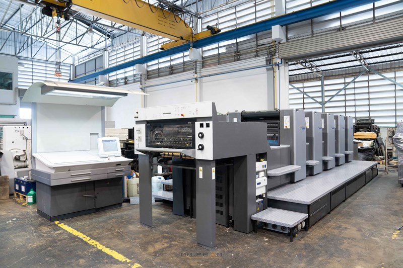 5 color Used Heidelberg SM74-5H year 2003 | PressCity