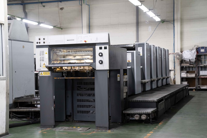 5 color Utilisé HEIDELBERG SM74-5+L year 2001 | PressCity