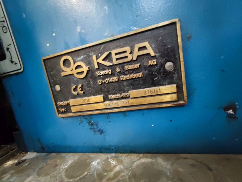 7 color Used KBA Rapida 106-7+L ALV3 Hybrid year 2010 | PressCity