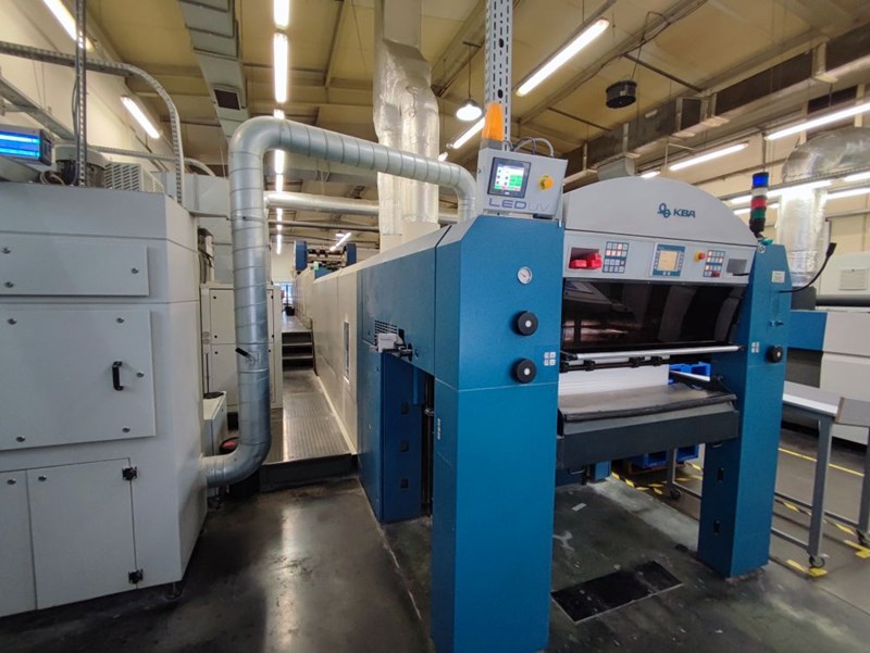 7 color Used KBA Rapida 106-7+L ALV3 Hybrid year 2010 | PressCity