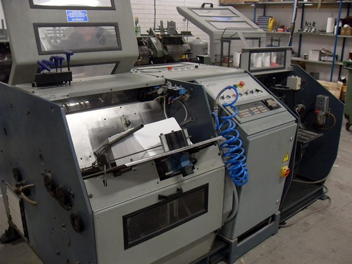 Used ASTER ASTRONIC 150 Book-Sewing machine year 1988 | PressCity