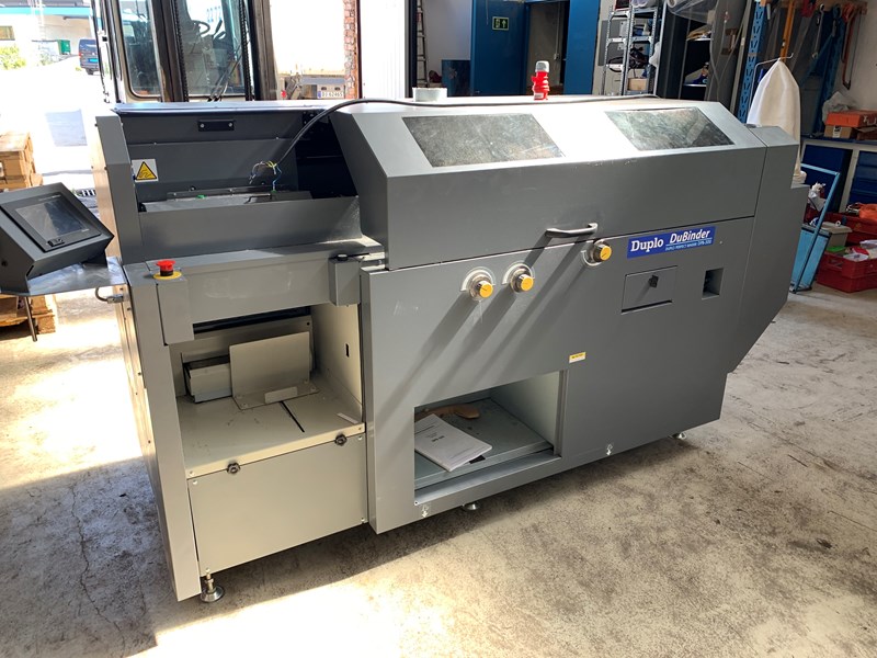 Used Duplo DPB-500 Perfect Binder year 2005 | PressCity