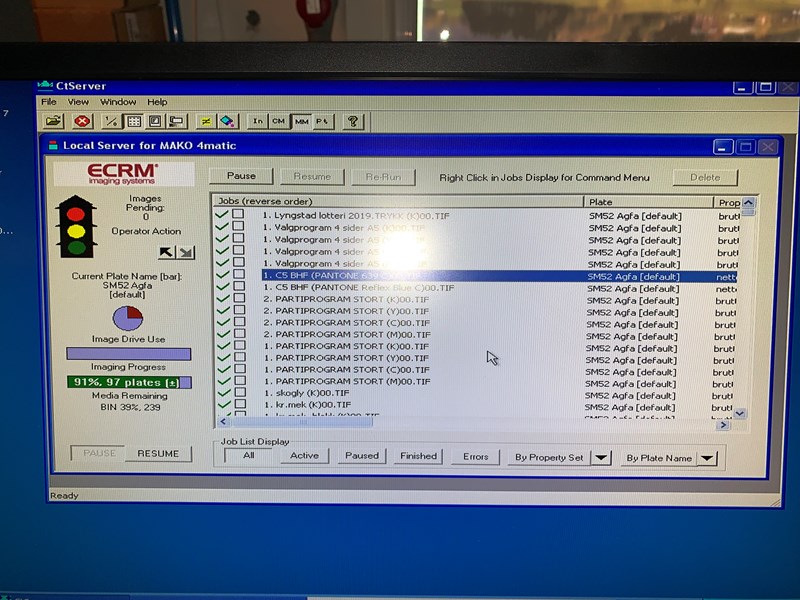 Used ECRM Mako 4matic CTP year 2008 | PressCity