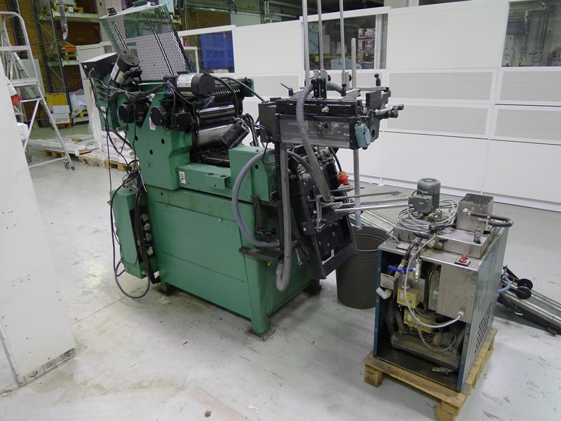 Used Halm Super Jet Press JP-TWOD-6D Envelope printing press year 1999 ...