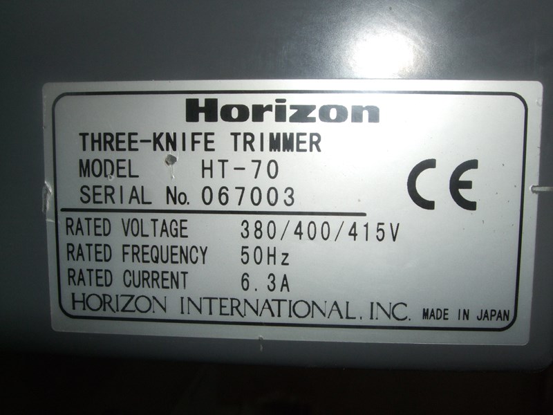 Used Horizon HT 70 | PressCity