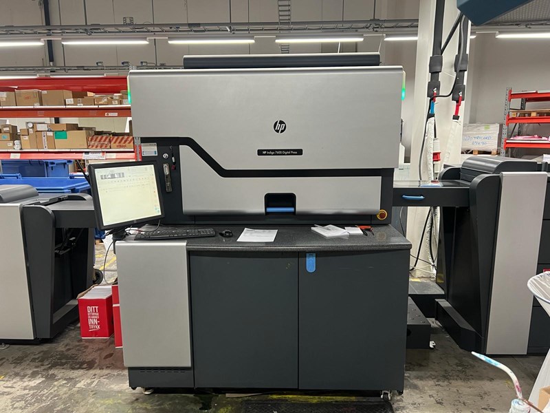 Used HP Indigo 7600 year 2012 | PressCity