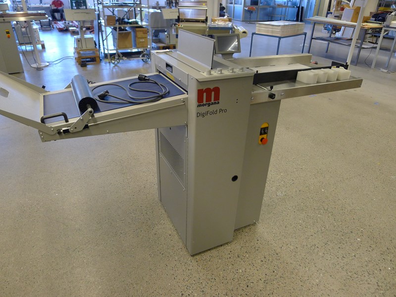 Used Morgana Digifold Pro Paper Folding and Creasing Machine | PressCity