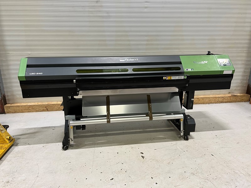 Utilisé Roland VersaUV LEC-540 UV Printer / Cutter year 2013 | PressCity