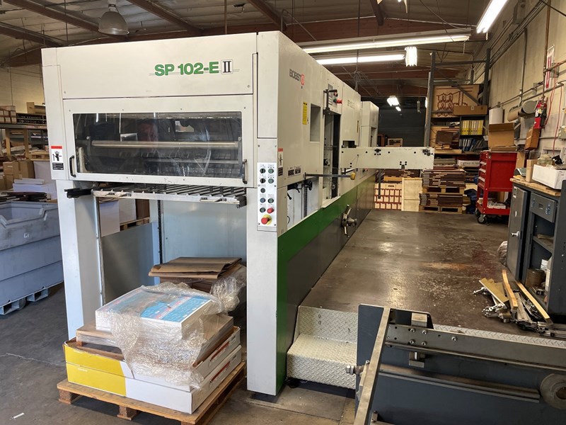 Used 2002 Bobst SP 102-E year 2002 | PressCity