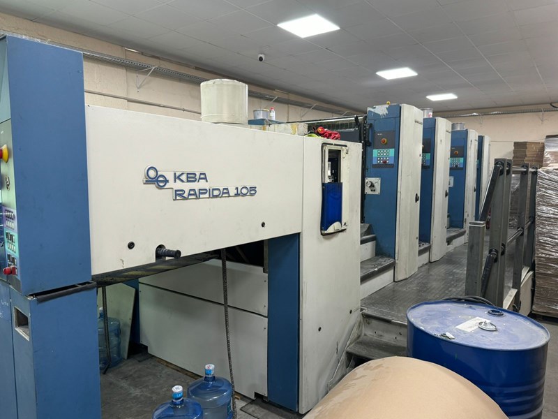 4 color Used KBA Rapida 105 4 SW year 2001 | PressCity