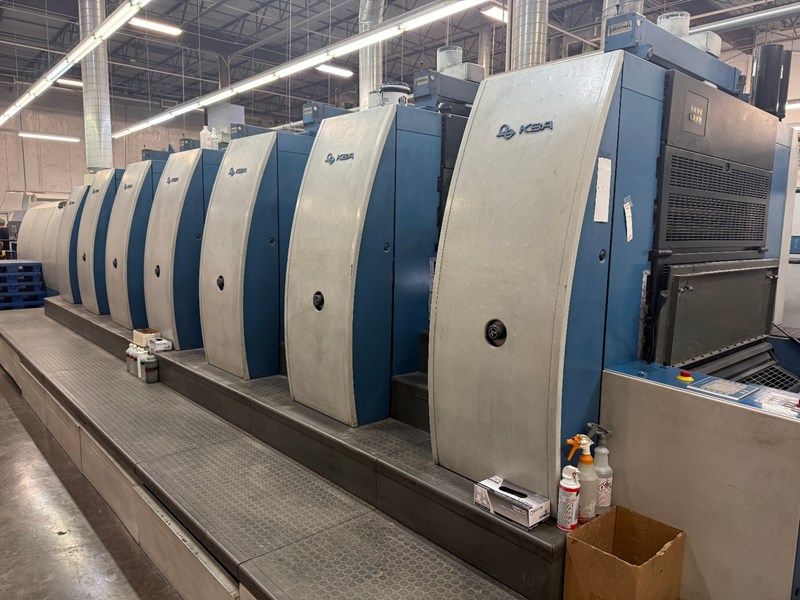 6 color Used KBA RAPIDA 105 6 ALV2 CX year 2006 with UV | PressCity