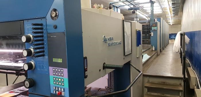 6 color Used KBA RAPIDA 142 6 LX year 1998 | PressCity