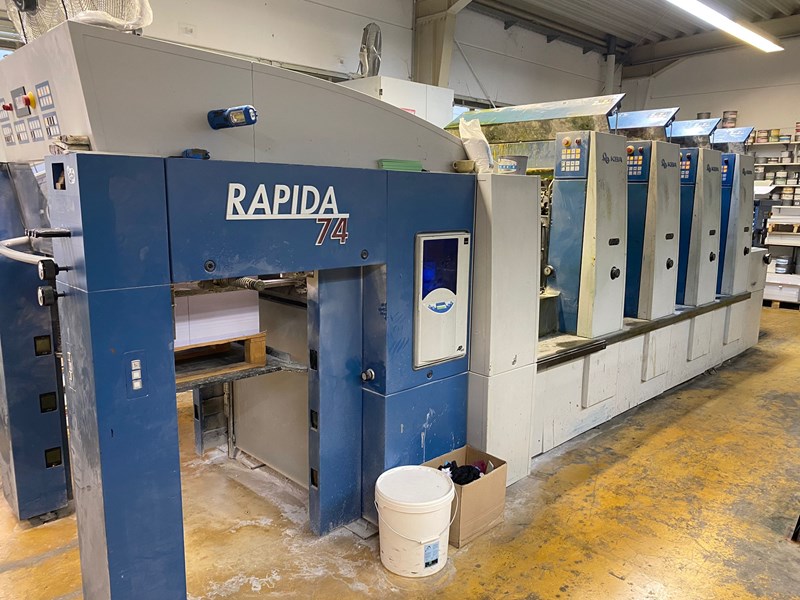 KBA Rapida 74 4 | Pinheiros Corporation Ltd