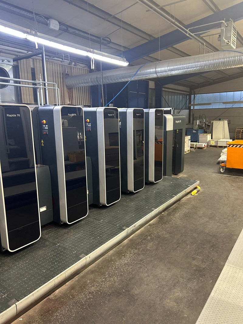 5 color Used KBA Rapida 76 5+L FAPC ALV2 year 2021 | PressCity