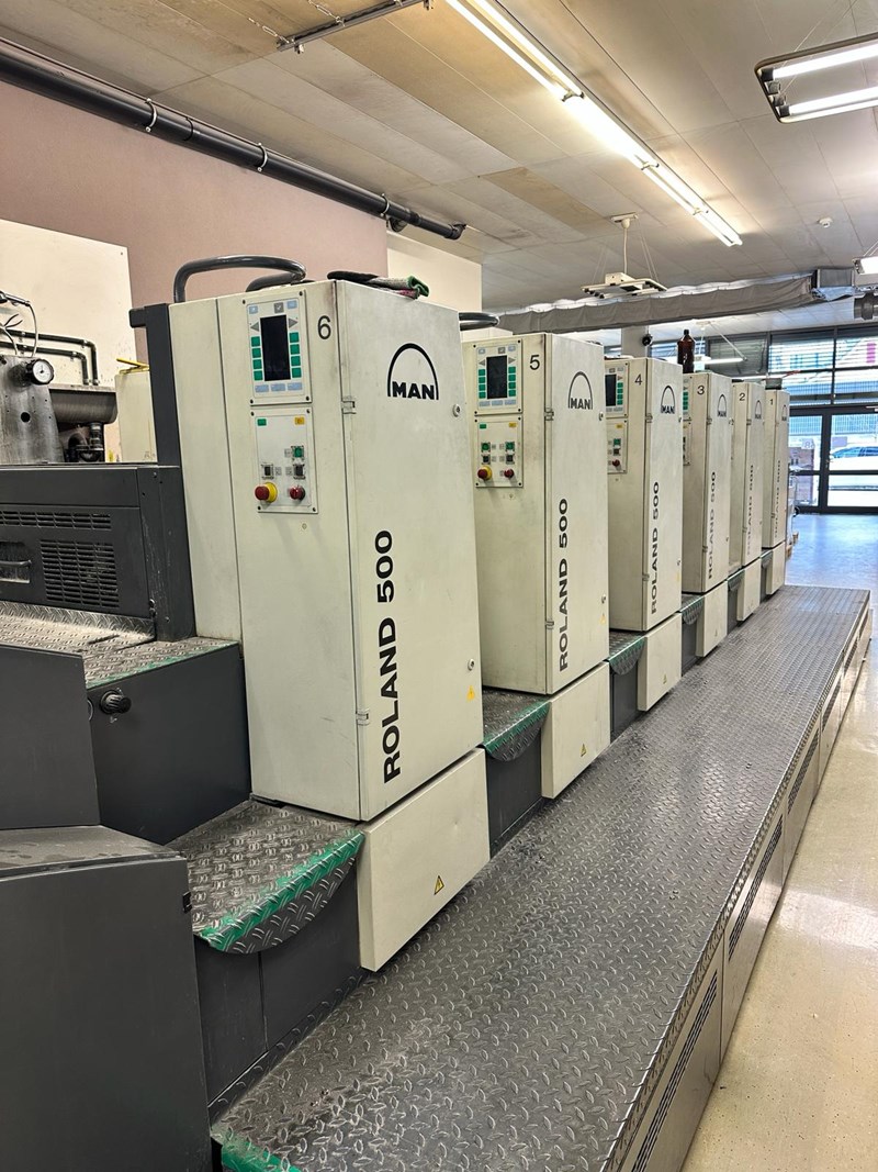 5 color Used Manroland 505 PLV year 2006 | PressCity