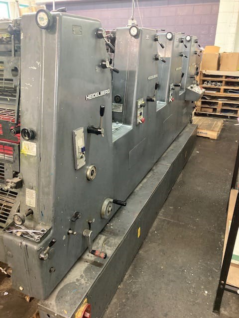 4 color Used Heidelberg GTOV 52 year 1988 | PressCity