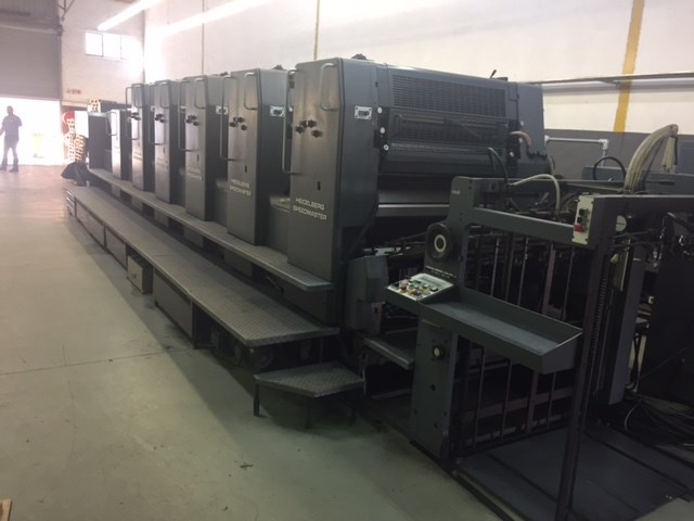5 color Used Heidelberg Speedmaster 102 FP+L year 1991 | PressCity