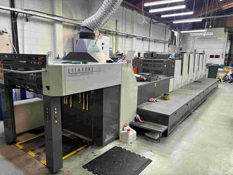 5 color Used 2006 Komori Lithrone LS 529+C year 2006 | PressCity