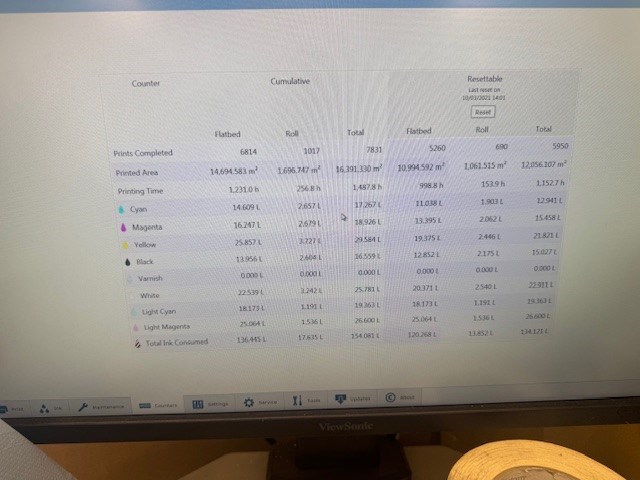 Used CANON OCE Arizona 1380XT FLATBED LED PRINTER year 2019 | PressCity