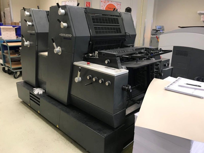 2 color Used Heidelberg Printmaster GTO 52-2+ year 2001 | PressCity