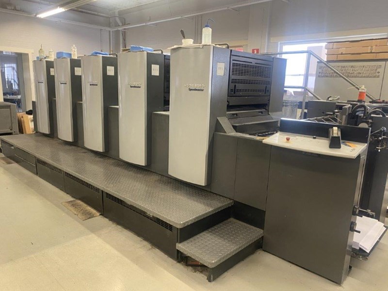 5 color Used Heidelberg SM 74-5 year 2010 | PressCity